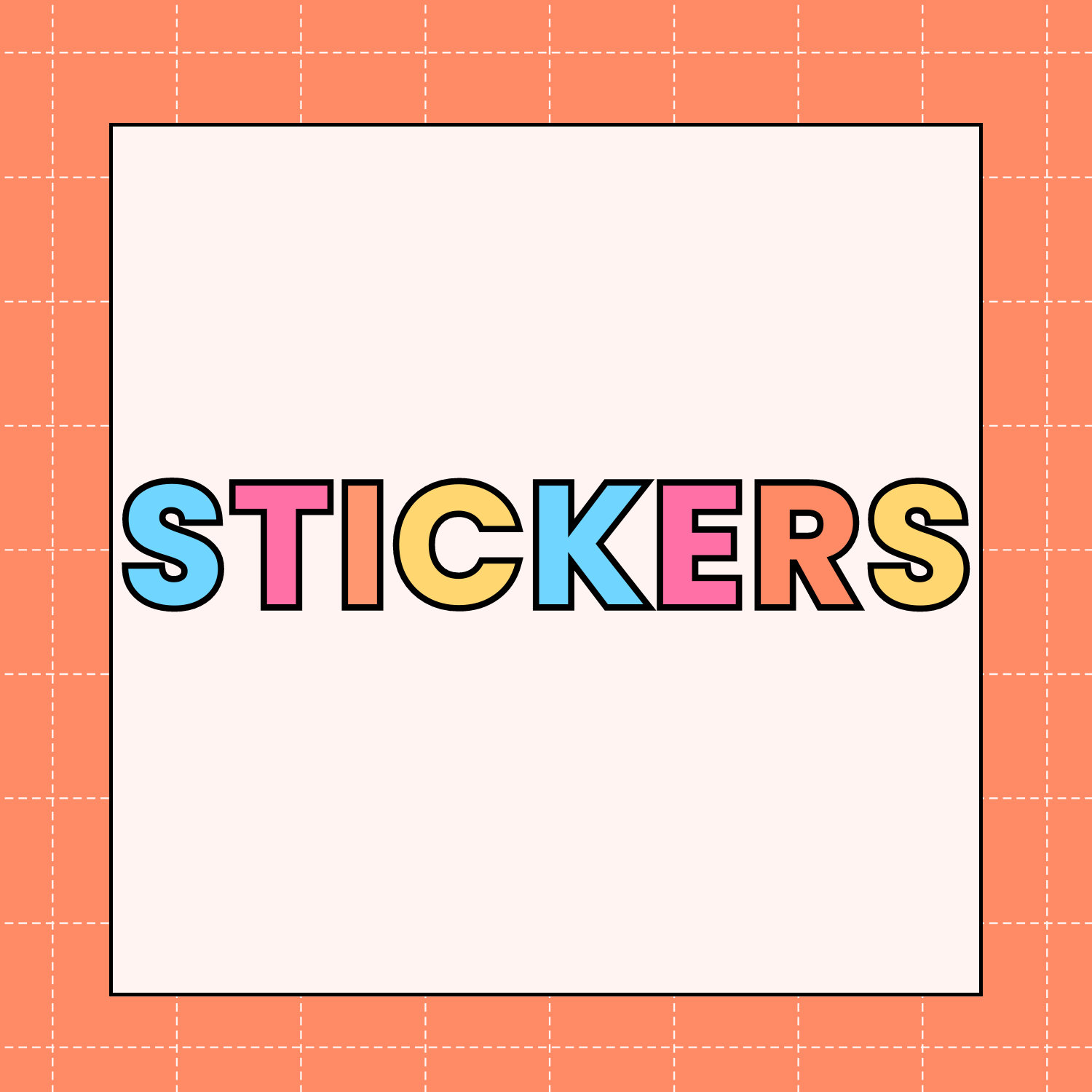 Stickers – Covered By Colors
